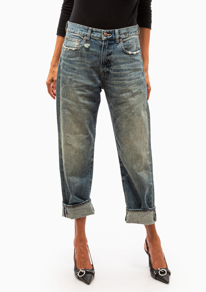R13 | Boyfriend Jean | Clinton Blue