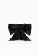 Loeffler Randall | Violet Satin Bow Crossbody | Black