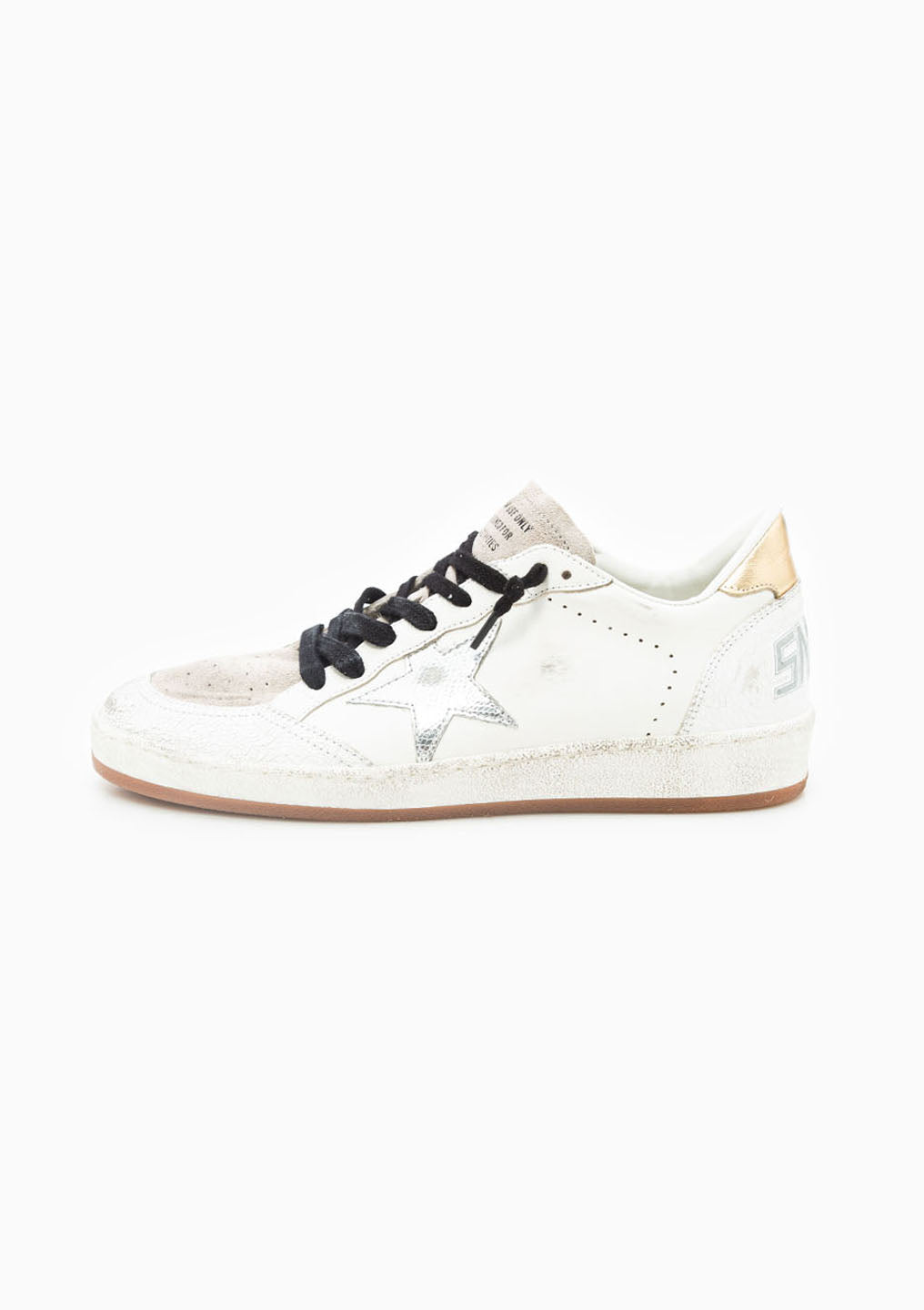 Golden Goose | Ball Star Sneaker Viper Print Star Signature | White ...