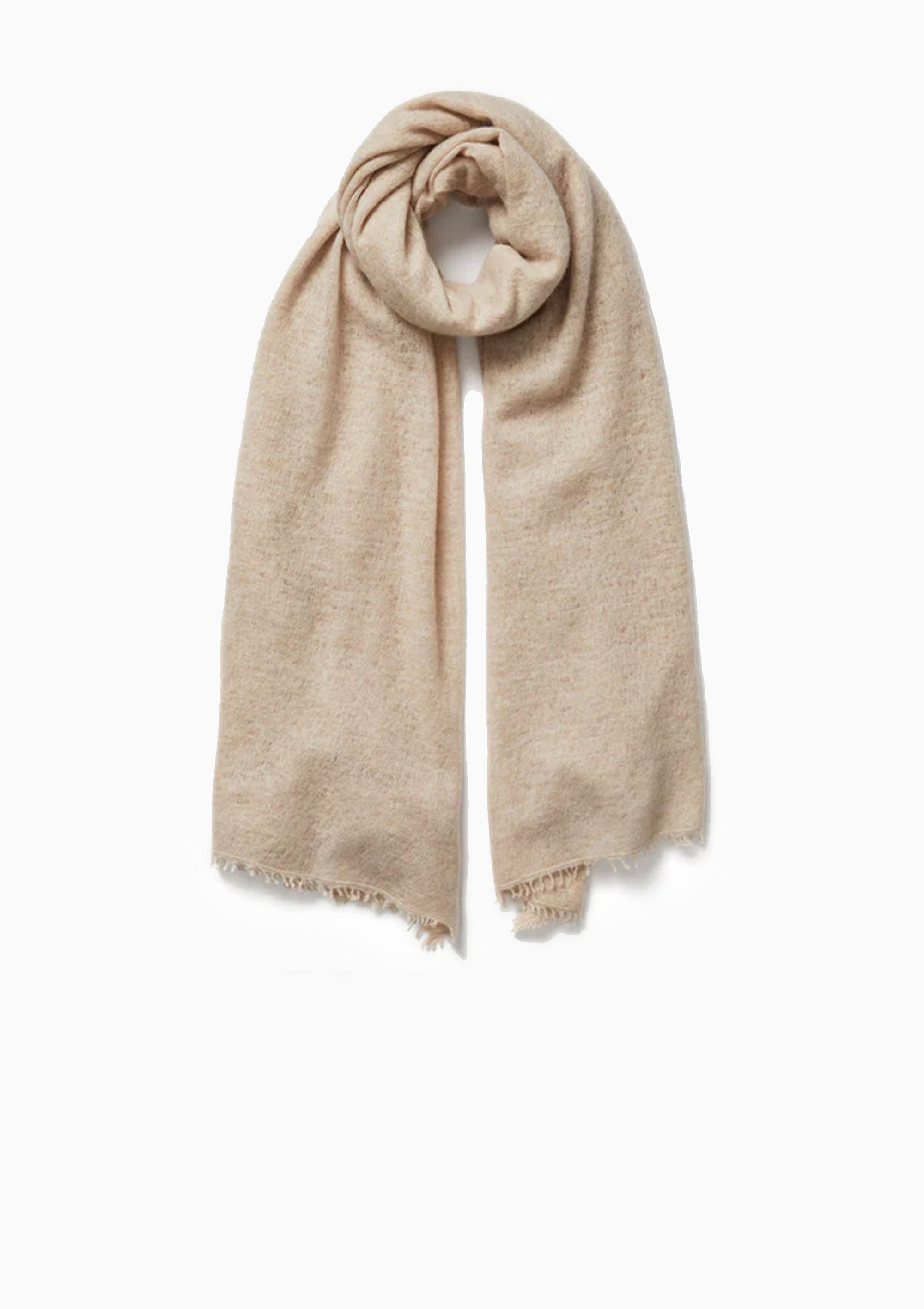 Jane Carr | The Luxe Scarf | Natural
